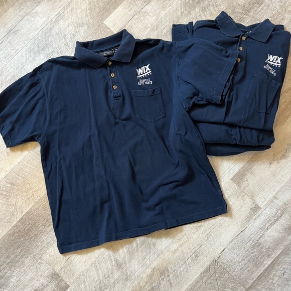 Shirts | 4 Heavy Duty Polo Work Shirts | Poshmark